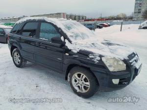 Black Kia Sportage 2005 in Tallinn, with an engine capacity of 2.00 L and mileage of 308 thousand km for 599 €, photo  on AUTOMOTO.COM.LV