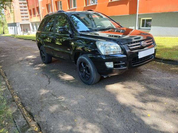 Melns Kia Sportage 2005 Telšiai, ar dzinēja tilpumu 2.70 L un nobraukumu 269 tūkst. km par 1650 €, foto 1 vietnē AUTOMOTO.COM.LV