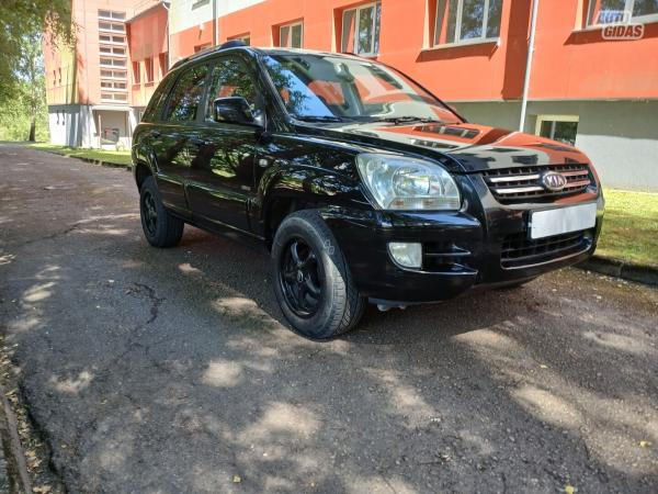Melns Kia Sportage 2005 Telšiai, ar dzinēja tilpumu 2.70 L un nobraukumu 269 tūkst. km par 1650 €, foto 10 vietnē AUTOMOTO.COM.LV