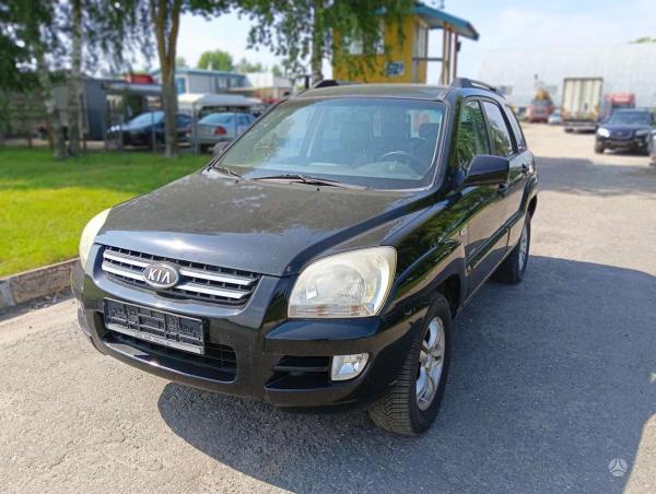 Черный Киа Sportage 2005 в Мариямполе, объемом двигателя 1.99 л и пробегом 191 тыс. км за 1950 €, фото 1 на AUTOMOTO.COM.LV