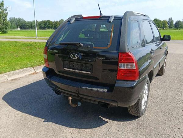 Черный Киа Sportage 2005 в Мариямполе, объемом двигателя 1.99 л и пробегом 191 тыс. км за 1950 €, фото 7 на AUTOMOTO.COM.LV