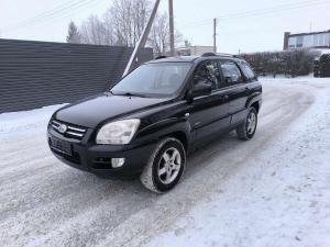 Melns Kia Sportage 2006 Marijampole, ar dzinēja tilpumu 1.97 L un nobraukumu 305 tūkst. km par 2550 €, foto  vietnē AUTOMOTO.COM.LV