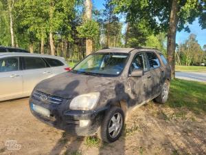 Черный Киа Sportage 2006 в Вильнюс, объемом двигателя 2.00 л и пробегом 226 тыс. км за 1350 €, фото  на AUTOMOTO.COM.LV
