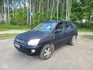 Melns Kia Sportage 2006 Viļņa, ar dzinēja tilpumu 2.00 L un nobraukumu 226 tūkst. km par 1350 €, foto  vietnē AUTOMOTO.COM.LV
