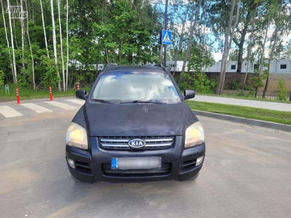 Черный Киа Sportage 2006 в Вильнюс, объемом двигателя 2.00 л и пробегом 226 тыс. км за 1350 €, фото 2 на AUTOMOTO.COM.LV