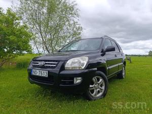 Черный Киа Sportage 2006 в Даугавпилс, объемом двигателя 2.00 л и пробегом 280 тыс. км за 3300 €, фото  на AUTOMOTO.COM.LV
