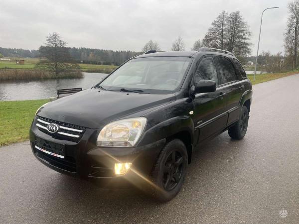 Melns Kia Sportage 2007 Viļņa, ar dzinēja tilpumu 1.99 L un nobraukumu 300 tūkst. km par 2100 €, foto 1 vietnē AUTOMOTO.COM.LV
