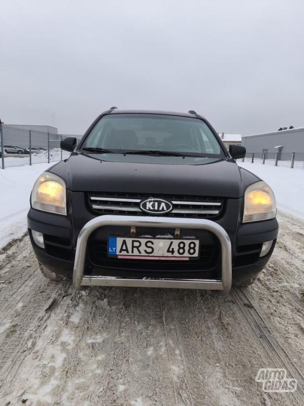 Melns Kia Sportage 2007 Kauņa, ar dzinēja tilpumu 2.70 L un nobraukumu 294 tūkst. km par 1999 €, foto 2 vietnē AUTOMOTO.COM.LV