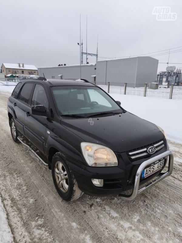 Melns Kia Sportage 2007 Kauņa, ar dzinēja tilpumu 2.70 L un nobraukumu 294 tūkst. km par 1999 €, foto 3 vietnē AUTOMOTO.COM.LV