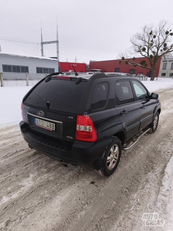 Melns Kia Sportage 2007 Kauņa, ar dzinēja tilpumu 2.70 L un nobraukumu 294 tūkst. km par 1999 €, foto 4 vietnē AUTOMOTO.COM.LV