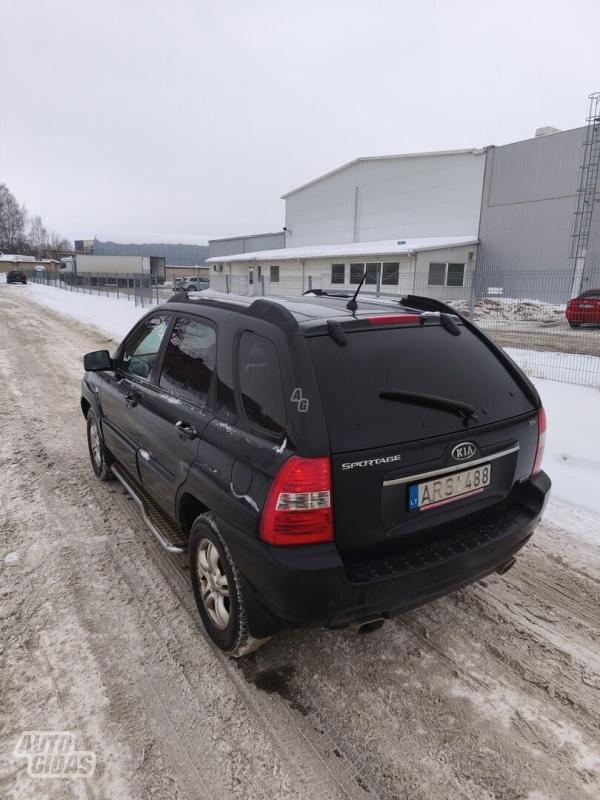 Melns Kia Sportage 2007 Kauņa, ar dzinēja tilpumu 2.70 L un nobraukumu 294 tūkst. km par 1999 €, foto 6 vietnē AUTOMOTO.COM.LV
