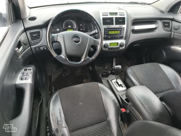 Melns Kia Sportage 2007 Kauņa, ar dzinēja tilpumu 2.70 L un nobraukumu 294 tūkst. km par 1999 €, foto 7 vietnē AUTOMOTO.COM.LV