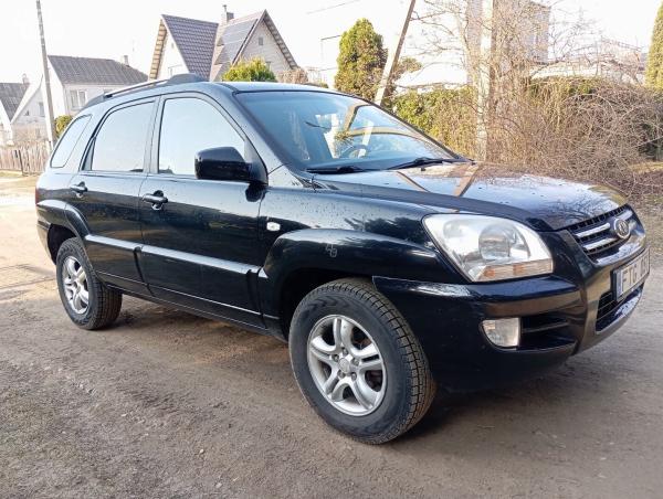 Melns Kia Sportage 2007 Ukmergė, ar dzinēja tilpumu 2.00 L un nobraukumu 284 tūkst. km par 2800 €, foto 1 vietnē AUTOMOTO.COM.LV