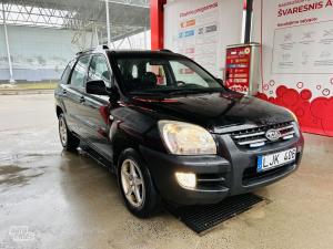 Черный Киа Sportage 2007 в Клайпеда, объемом двигателя 2.00 л и пробегом 272 тыс. км за 2600 €, фото  на AUTOMOTO.COM.LV