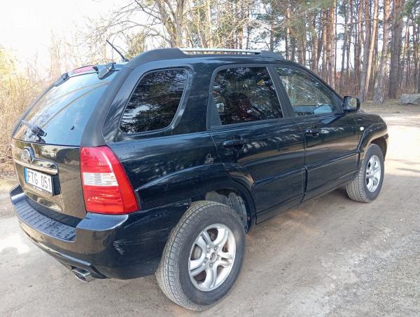 Melns Kia Sportage 2007 Ukmergė, ar dzinēja tilpumu 2.00 L un nobraukumu 284 tūkst. km par 2800 €, foto 6 vietnē AUTOMOTO.COM.LV