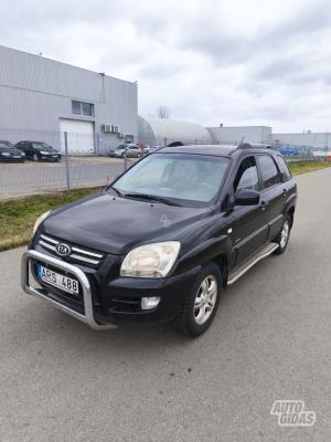 Черный Киа Sportage 2007 в Каунас, объемом двигателя 2.70 л и пробегом 225 тыс. км за 1400 €, фото  на AUTOMOTO.COM.LV