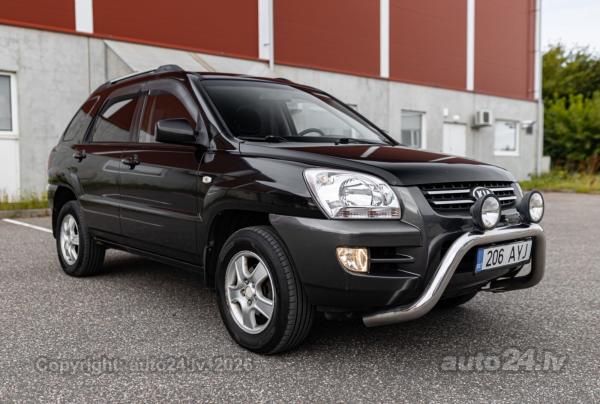 Melns Kia Sportage 2007 Tallina, ar dzinēja tilpumu 2.00 L un nobraukumu 130 tūkst. km par 1999 €, foto 1 vietnē AUTOMOTO.COM.LV