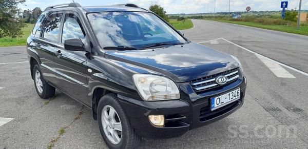 Черный Киа Sportage 2007 в Даугавпилс, объемом двигателя 2.00 л и пробегом 209 тыс. км за 2550 €, фото 3 на AUTOMOTO.COM.LV