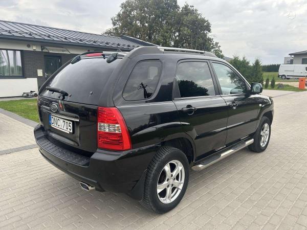 Melns Kia Sportage 2008 Viļņa, ar dzinēja tilpumu 1.98 L un nobraukumu 186 tūkst. km par 2650 €, foto 1 vietnē AUTOMOTO.COM.LV