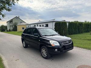 Melns Kia Sportage 2009 Jurbarkas, ar dzinēja tilpumu 1.99 L un nobraukumu 232 tūkst. km par 3600 €, foto  vietnē AUTOMOTO.COM.LV