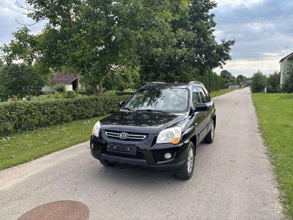 Melns Kia Sportage 2009 Jurbarkas, ar dzinēja tilpumu 1.99 L un nobraukumu 232 tūkst. km par 3300 €, foto 1 vietnē AUTOMOTO.COM.LV
