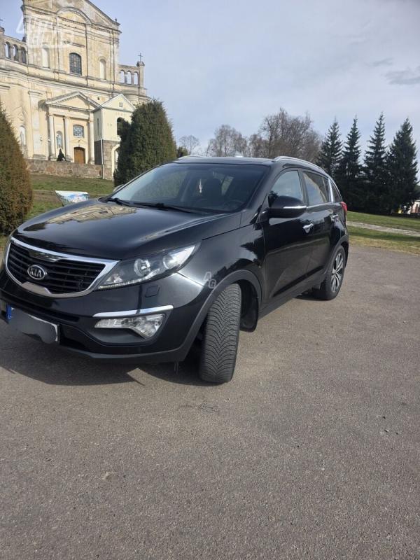 Черный Киа Sportage 2011 в Вильнюс, объемом двигателя 2.00 л и пробегом 265 тыс. км за 6300 €, фото 1 на AUTOMOTO.COM.LV