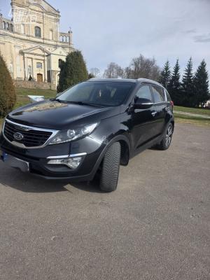 Black Kia Sportage 2011 in Vilnius, with an engine capacity of 2.00 L and mileage of 265 thousand km for 6300 €, photo  on AUTOMOTO.COM.LV
