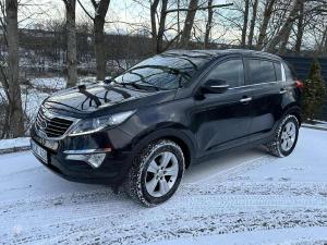 Melns Kia Sportage 2012 Viļņa, ar dzinēja tilpumu 1.69 L un nobraukumu 137 tūkst. km par 7200 €, foto  vietnē AUTOMOTO.COM.LV