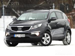 Черный Киа Sportage 2012 в Рига, объемом двигателя 1.60 л и пробегом 211 тыс. км за 8990 €, фото  на AUTOMOTO.COM.LV