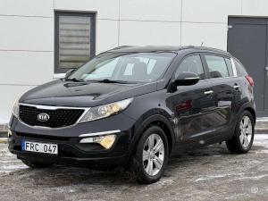 Black Kia Sportage 2012 in Kaunas, with an engine capacity of 2.00 L and mileage of 312 thousand km for 6500 €, photo  on AUTOMOTO.COM.LV
