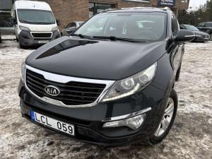 Black Kia Sportage 2012 in Kaunas, with an engine capacity of 2.00 L and mileage of 285 thousand km for 5650 €, photo  on AUTOMOTO.COM.LV