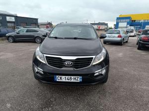 Black Kia Sportage 2012 in Plunge, with an engine capacity of 1.69 L and mileage of 243 thousand km for 5700 €, photo  on AUTOMOTO.COM.LV