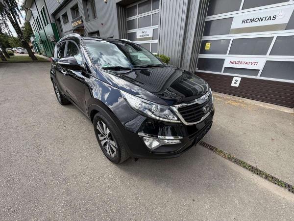 Черный Киа Sportage 2012 в Ионишкис, объемом двигателя 2.00 л и пробегом 161 тыс. км за 8350 €, фото 7 на AUTOMOTO.COM.LV