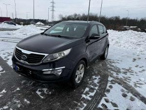 Black Kia Sportage 2013 in Kaunas, with an engine capacity of 2.00 L and mileage of 228 thousand km for 7100 €, photo  on AUTOMOTO.COM.LV