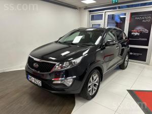 Black Kia Sportage 2014 in Jekabpils, with an engine capacity of 2.00 L and mileage of 203 thousand km for 8700 €, photo  on AUTOMOTO.COM.LV