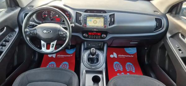 Черный Киа Sportage 2014 в Даугавпилс, объемом двигателя 1.70 л и пробегом 217 тыс. км за 8750 €, фото 9 на AUTOMOTO.COM.LV