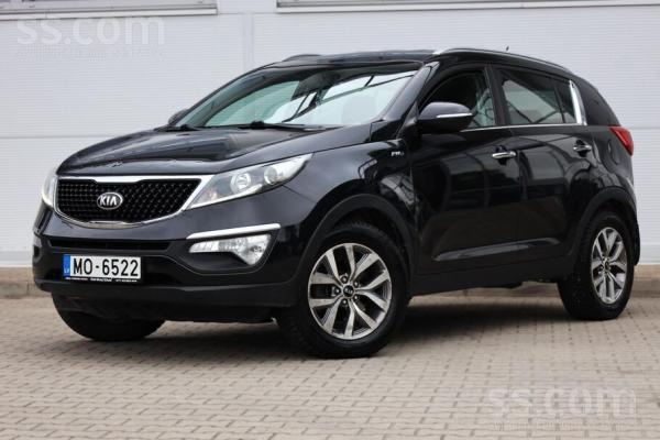 Черный Киа Sportage 2014 в Рига, объемом двигателя 2.00 л и пробегом 0 тыс. км за 6495 €, фото 1 на AUTOMOTO.COM.LV