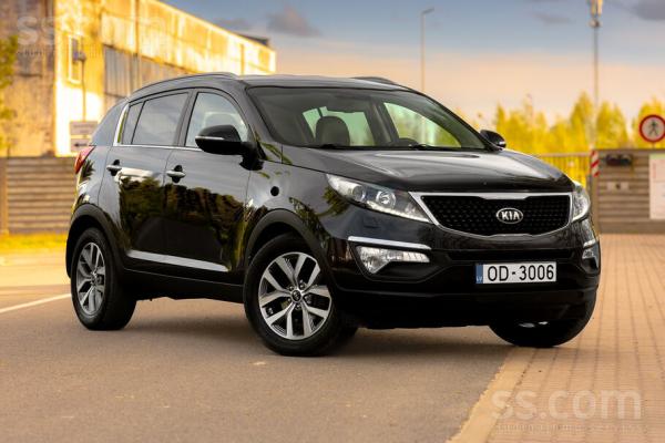 Черный Киа Sportage 2015 в Елгава, объемом двигателя 1.60 л и пробегом 162 тыс. км за 10700 €, фото 3 на AUTOMOTO.COM.LV