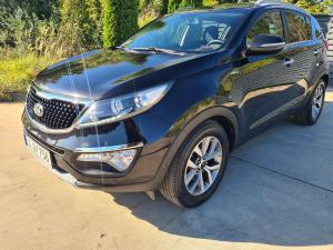 Black Kia Sportage 2015 in Kaunas, with an engine capacity of 2.00 L and mileage of 242 thousand km for 7999 €, photo  on AUTOMOTO.COM.LV