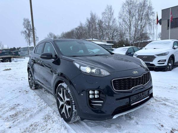 Черный Киа Sportage 2016 в Утена, объемом двигателя 2.00 л и пробегом 287 тыс. км за 13250 €, фото 2 на AUTOMOTO.COM.LV