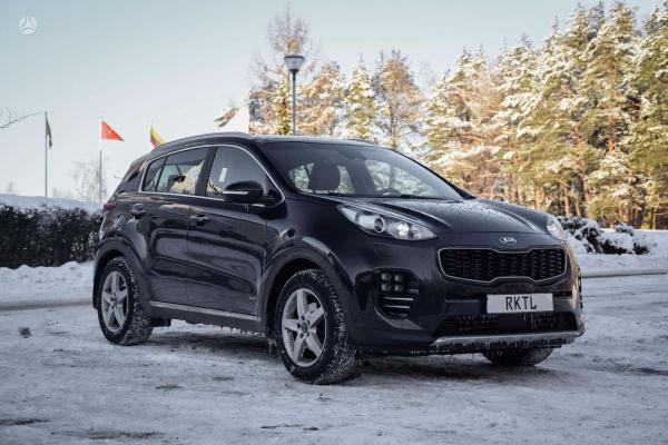 Черный Киа Sportage 2016 в Электренай, объемом двигателя 2.00 л и пробегом 265 тыс. км за 12850 €, фото 7 на AUTOMOTO.COM.LV