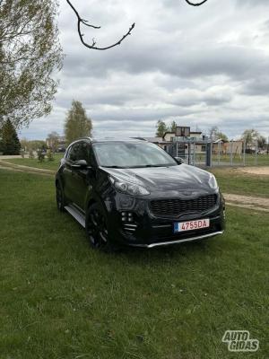 Melns Kia Sportage 2016 Panevēža, ar dzinēja tilpumu 1.60 L un nobraukumu 175 tūkst. km par 13500 €, foto  vietnē AUTOMOTO.COM.LV