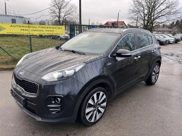 Черный Киа Sportage 2016 в Рига, объемом двигателя 1.70 л и пробегом 257 тыс. км за 10950 €, фото 1 на AUTOMOTO.COM.LV