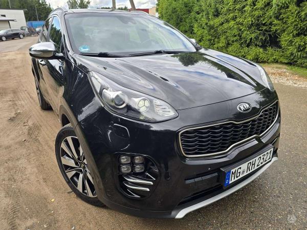 Черный Киа Sportage 2016 в Утена, объемом двигателя 2.00 л и пробегом 250 тыс. км за 10900 €, фото 2 на AUTOMOTO.COM.LV