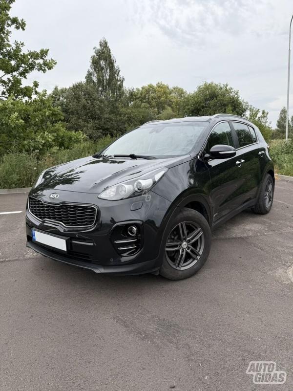 Черный Киа Sportage 2016 в Вильнюс, объемом двигателя 2.00 л и пробегом 134 тыс. км за 12499 €, фото 1 на AUTOMOTO.COM.LV