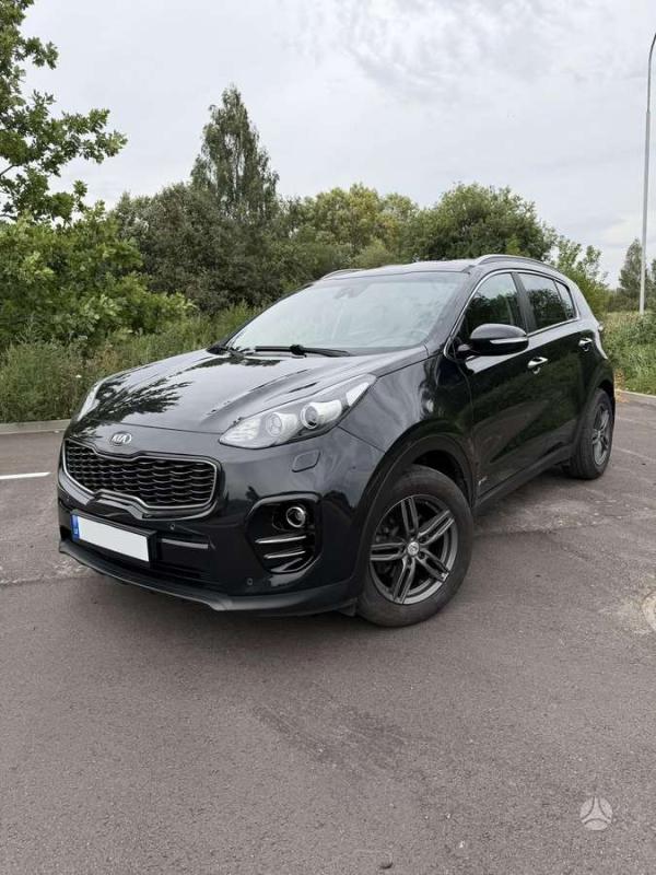 Черный Киа Sportage 2016 в Вильнюс, объемом двигателя 2.00 л и пробегом 134 тыс. км за 12499 €, фото 1 на AUTOMOTO.COM.LV