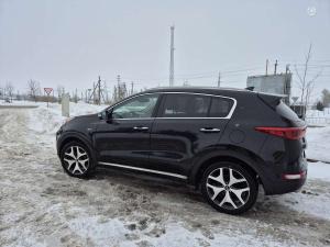 Black Kia Sportage 2017 in Raseiniai, with an engine capacity of 2.00 L and mileage of 128 thousand km for 13500 €, photo  on AUTOMOTO.COM.LV
