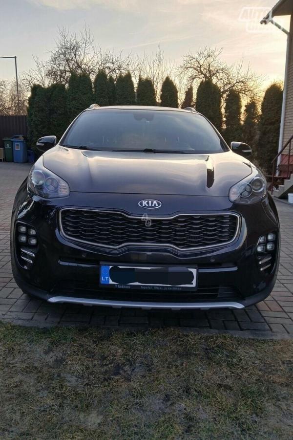 Melns Kia Sportage 2017 Kauņa, ar dzinēja tilpumu 2.00 L un nobraukumu 207 tūkst. km par 11000 €, foto  vietnē AUTOMOTO.COM.LV