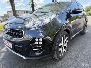 Черный Киа Sportage 2017 в Каунас, объемом двигателя 1.70 л и пробегом 281 тыс. км за 8900 €, фото  на AUTOMOTO.COM.LV