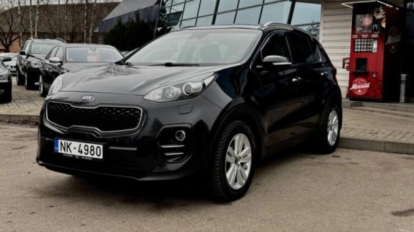 Черный Киа Sportage 2017 в Рига, объемом двигателя 1.70 л и пробегом 189 тыс. км за 13650 €, фото 1 на AUTOMOTO.COM.LV